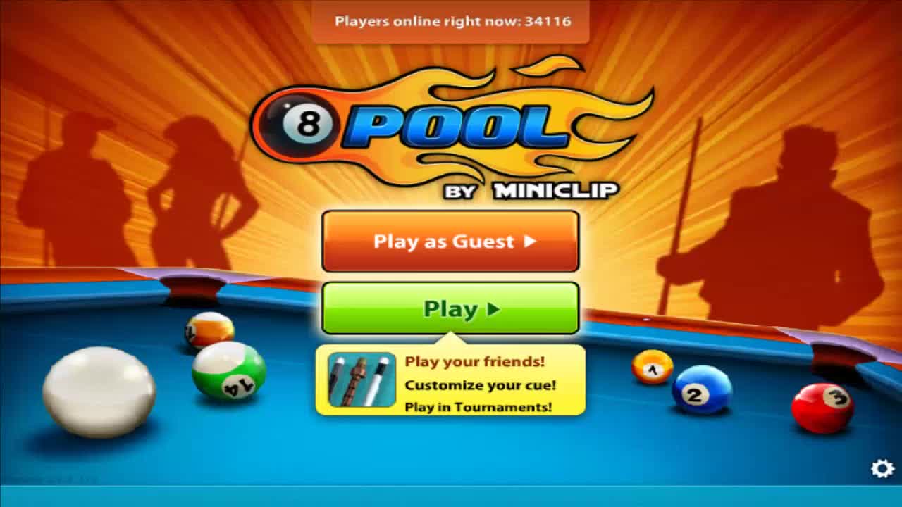 8 Ball Pool Multiplayer - Free online flash billiard games - wideo w cda.pl