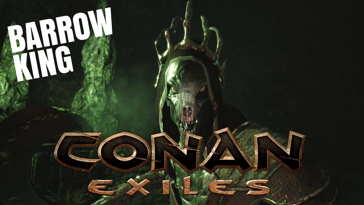 Walka z Bossem Barrow King w Conan Exiles PL #7 - wideo w cda.pl