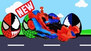 NEW ! DUPRISE EGGS - Mickey Mouse Spider Man Angry Birds FOR KIDS ...