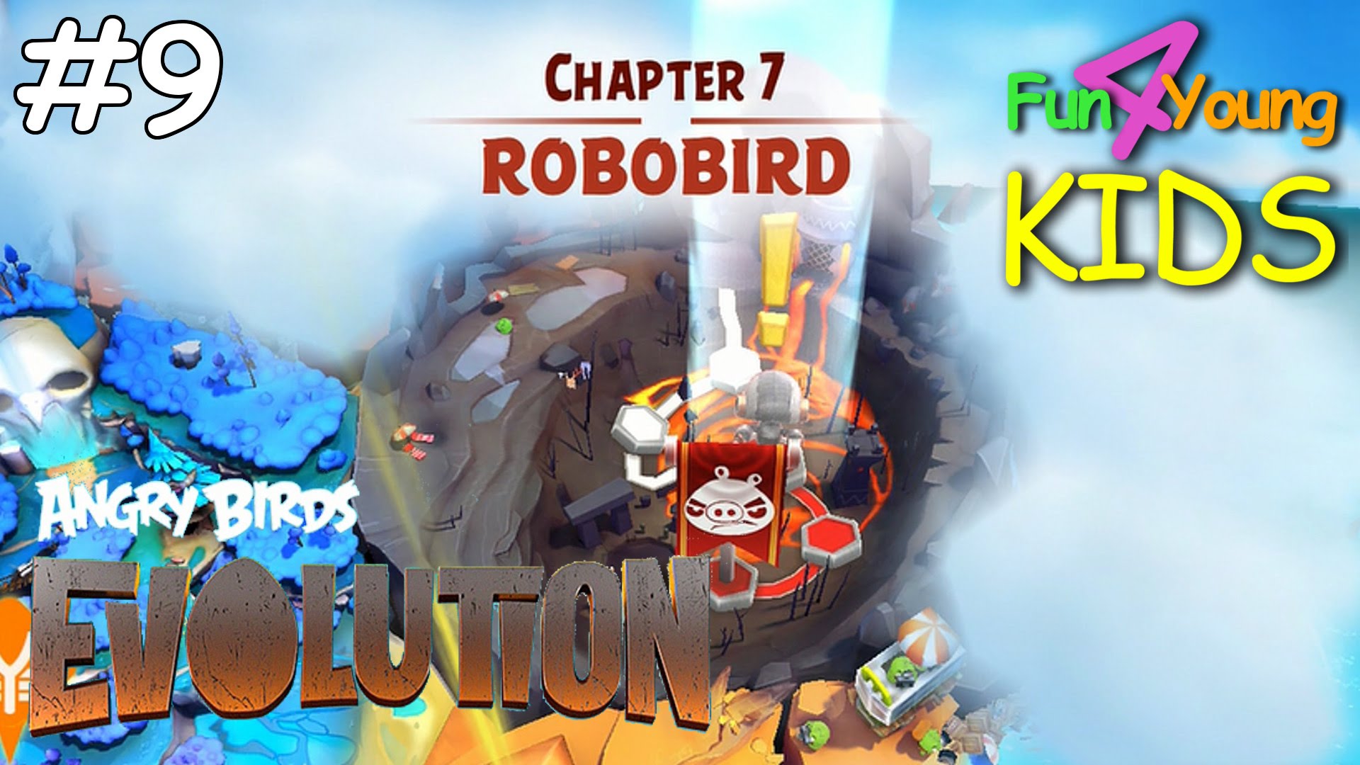 ANGRY BIRDS Evolution // #9 CHAPTER 7 - ROBOBIRD - JETPACK PILOT PIG ...