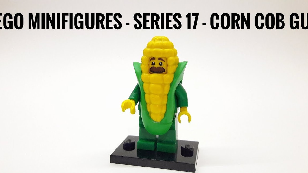 Lego minifigures - Series 17 - Corn cob guy - CDA