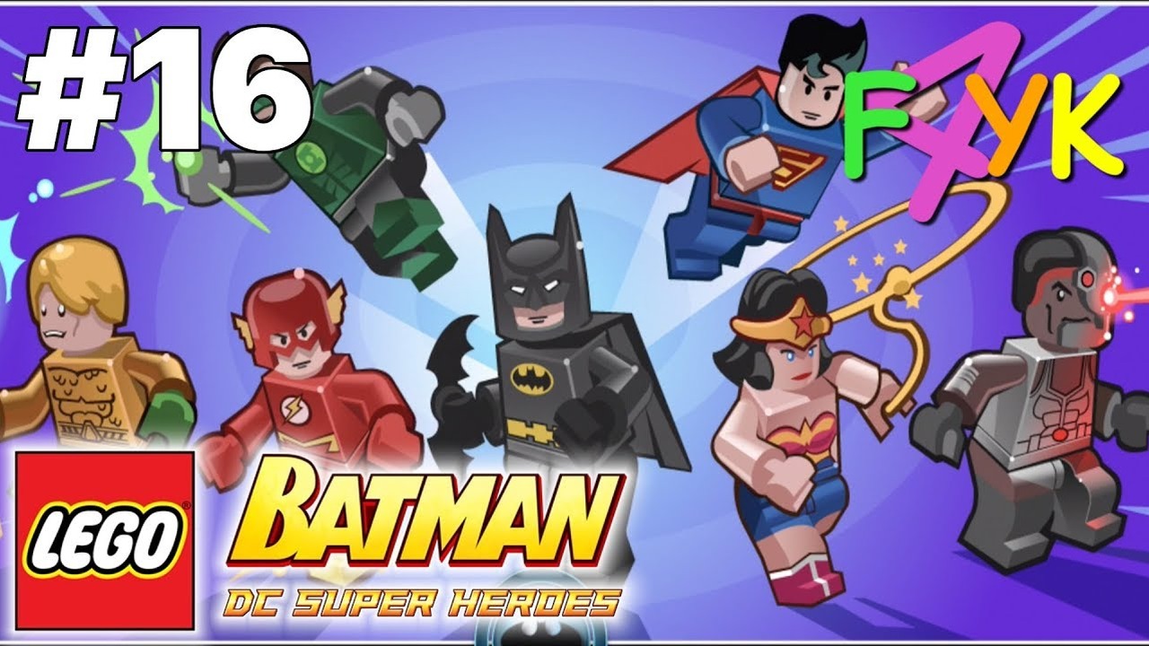 LEGO BATMAN: DC Super Heroes // Gameplay Walkthrough #16 - CDA