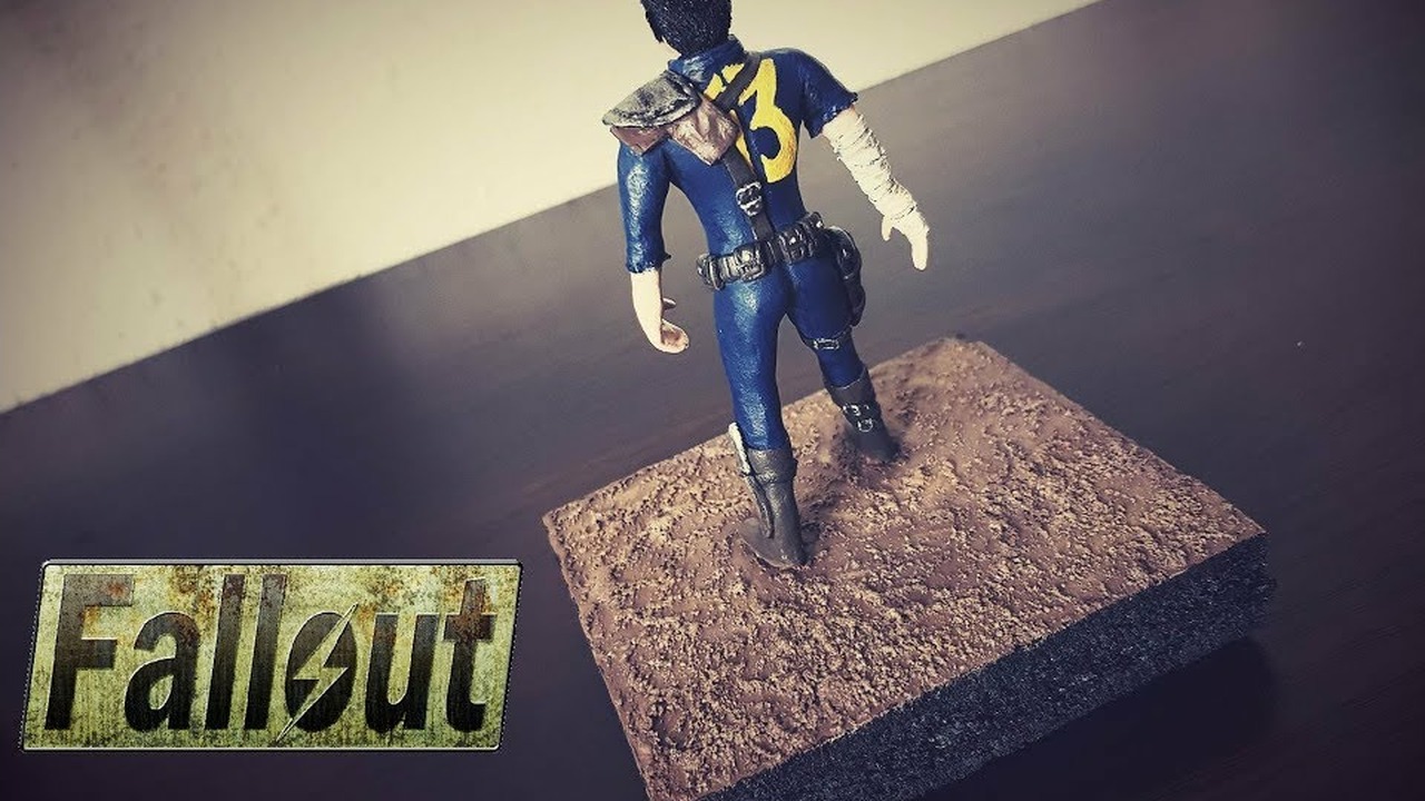 Sculpting Vault Dweller ( Fallout ) - Polymer Clay Tutorial + Giveaway ...