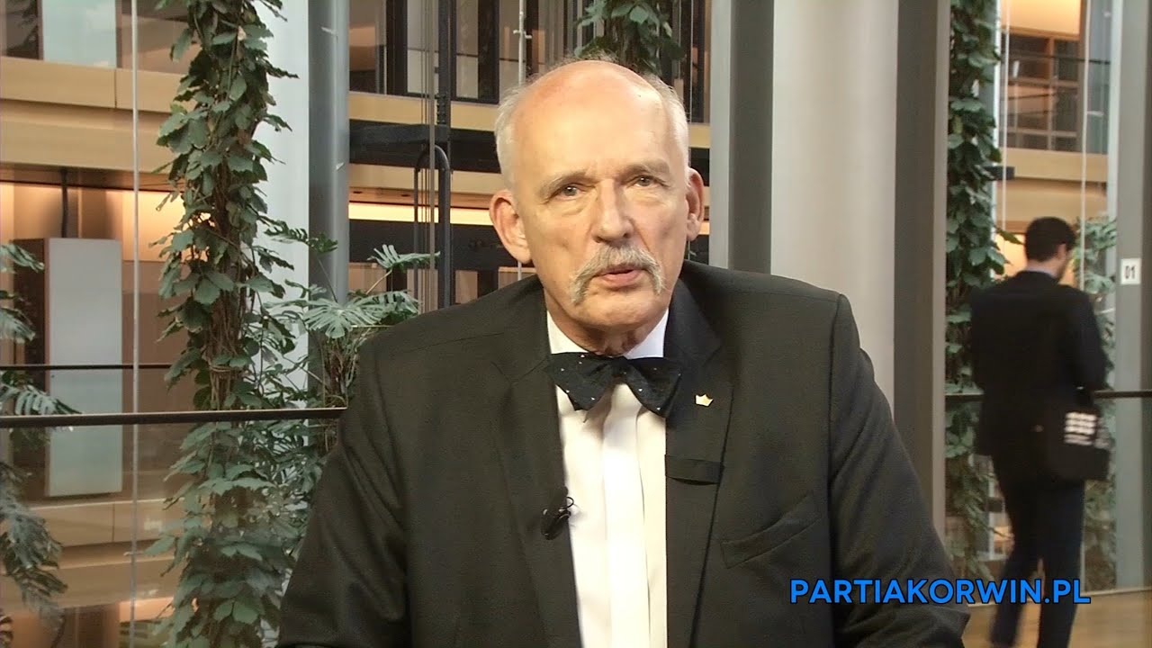 Janusz Korwin-Mikke o debilach w PE - CDA