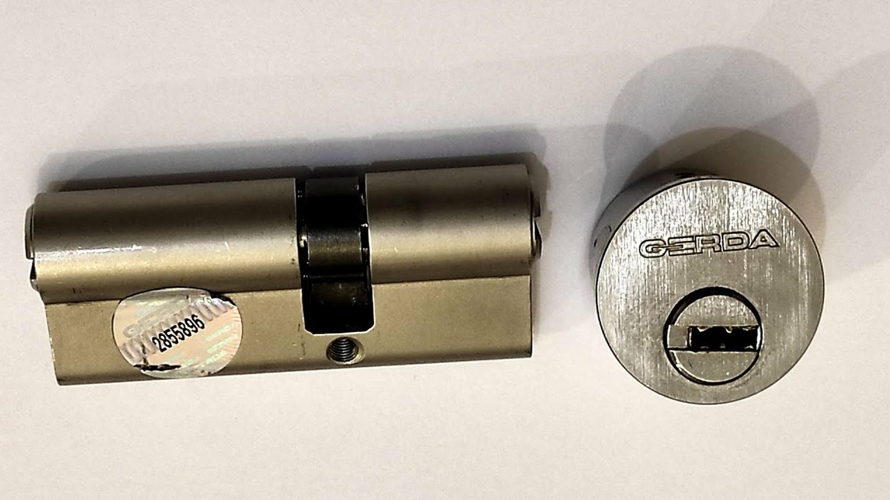 Zamek Gerda Rim Pro System ZX 1000 i wkładka Gerdy Pro System - różnice ...