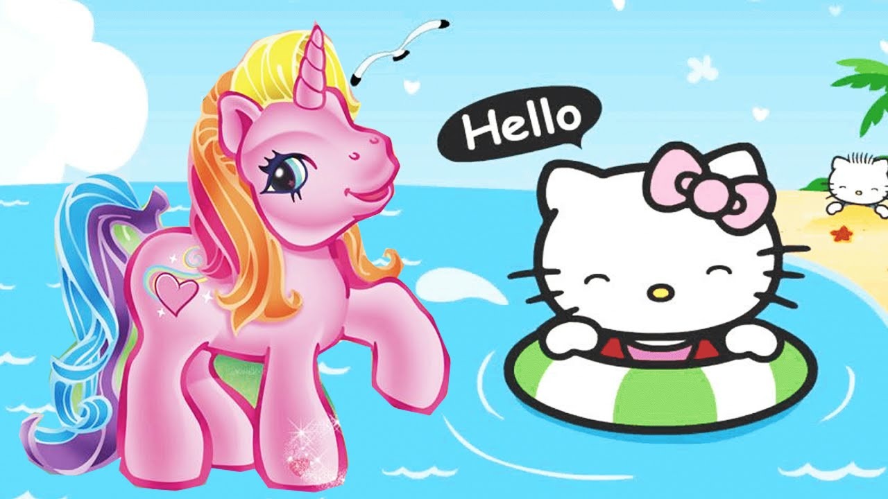Hello Kitty i My Little Pony - Jajka Niespodzianki - Baw się z nami - CDA