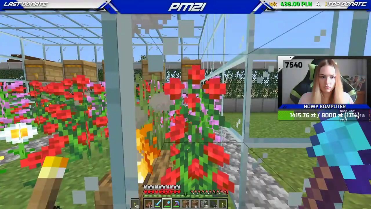 BUDOWA MAGAZYNU - MINECRAFT SERWER SURVIVAL #9 720p - CDA