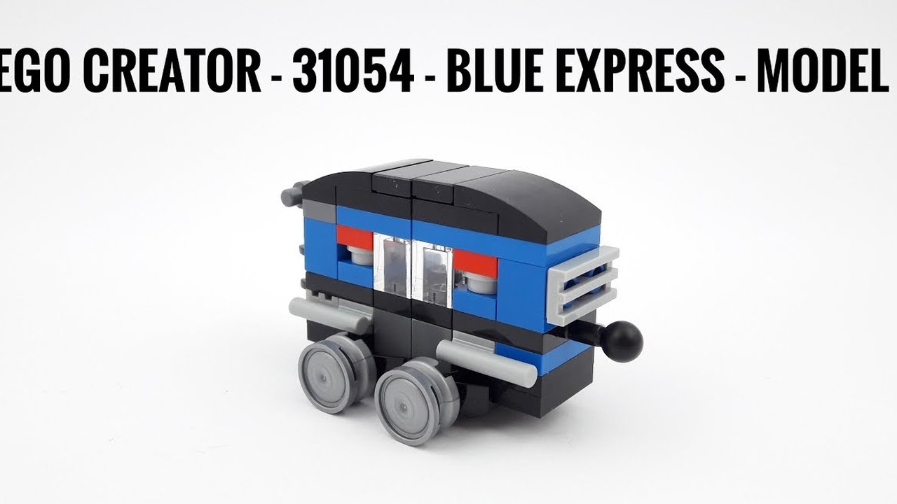 Lego CREATOR - 31054 - Blue Express - model 3 - CDA