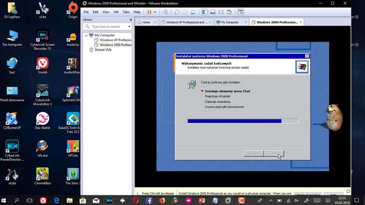Installing Windows 2000 and upgrading to Windows XP RC2 (codename ...