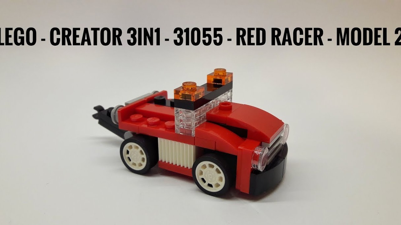Lego CREATOR 3IN1 - 31055 - Red Racer - model 2 - CDA