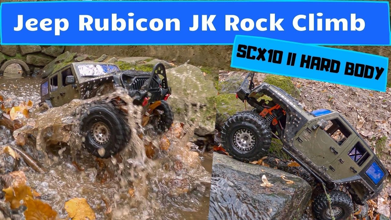 Rc Crawler Jeep Wrangler Rubicon JK - Insane Rock Climb At Wild River ...
