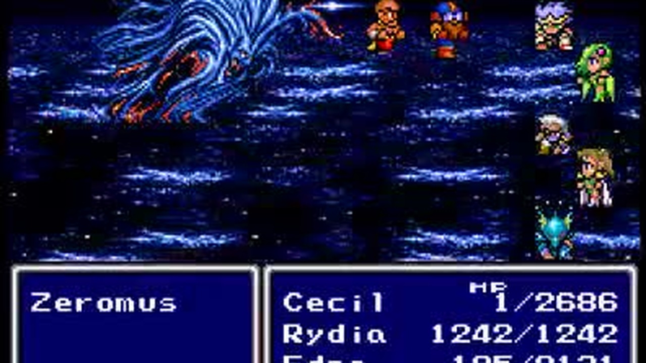 Final Fantasy IV (SNES) - Walkthrough part 39 of 41 - CDA
