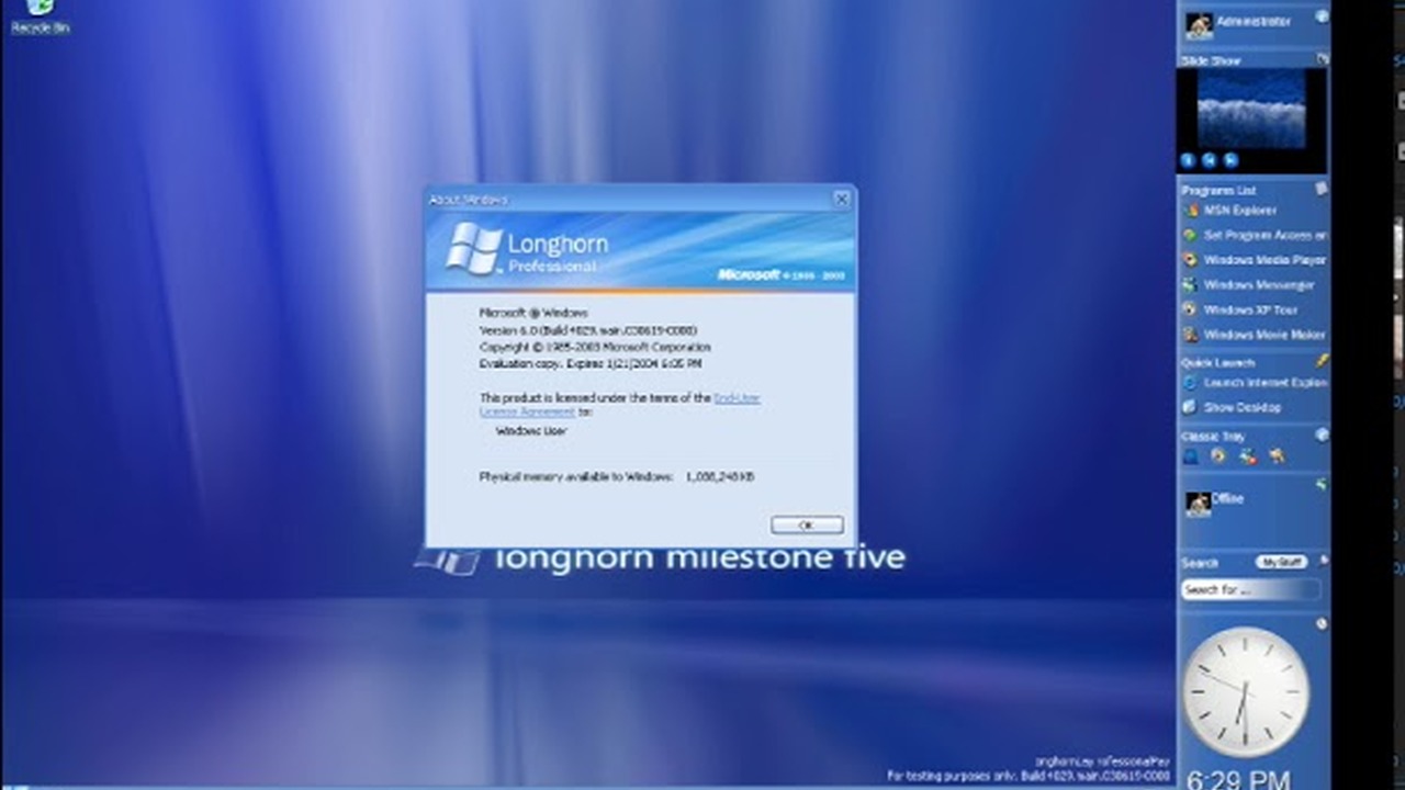 Windows Longhorn Startup Sound slowed down to 10 minutes - CDA