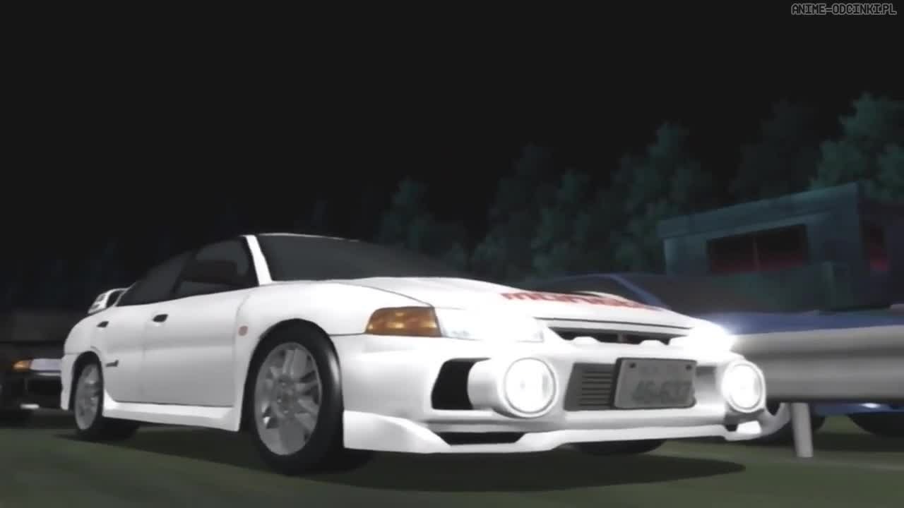 Initial D Second Stage - S02E02 - Zespół Lan-Evo atakuje Akina! - CDA