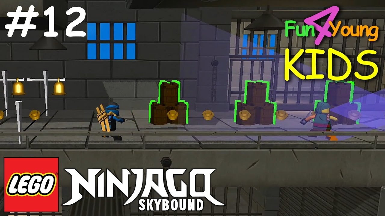 LEGO Ninjago SKYBOUND // #12 Kryptarium Prison Walkthrough - CDA