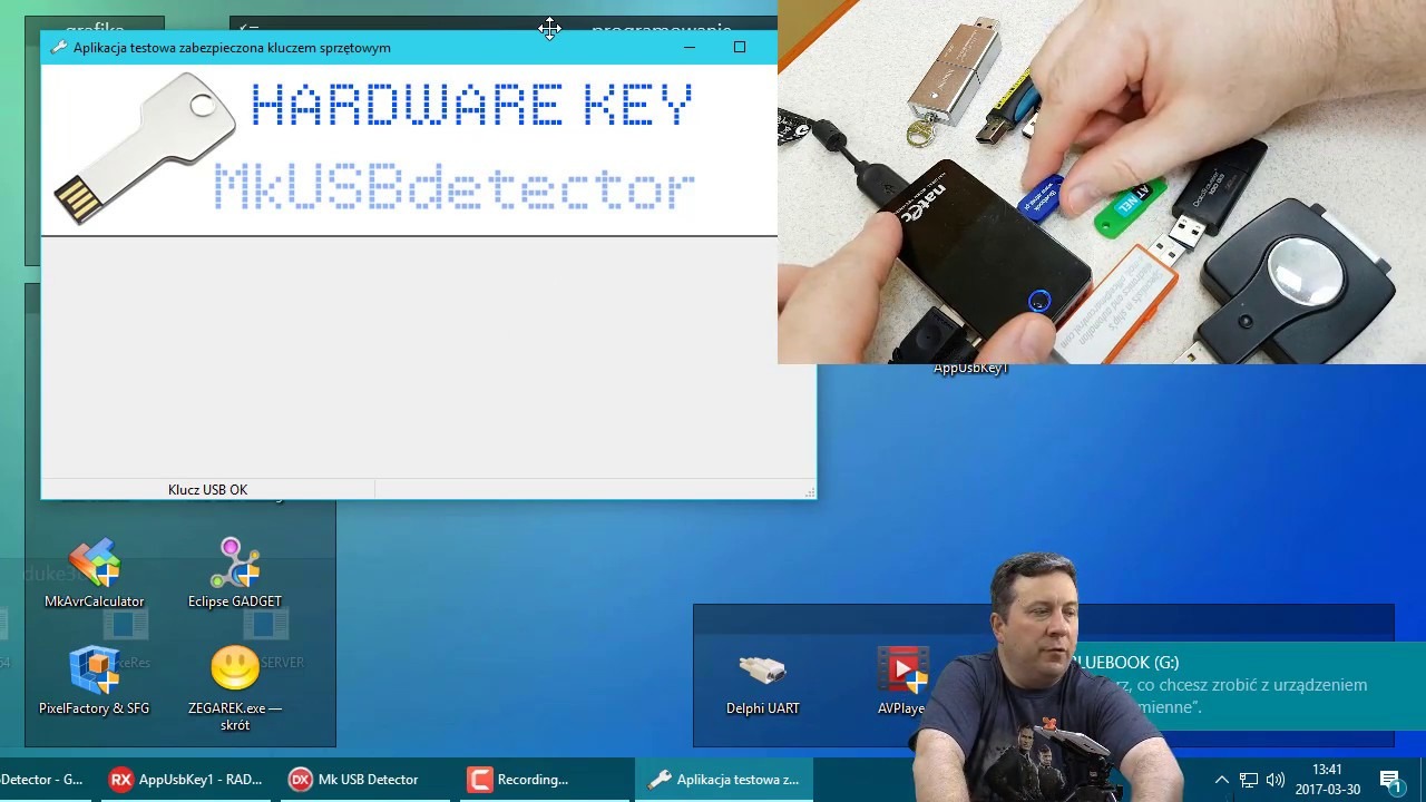 #0348 Delphi05 - Application Hardware USB KEY - Part 01b - CDA