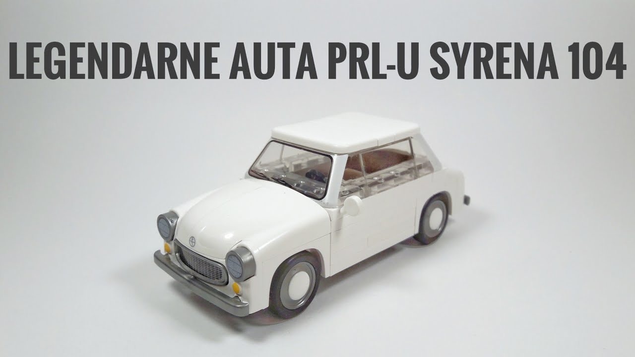 UNBOXING - COBI - LEGENDARNE AUTA PRL-u Syrena 104 - CDA