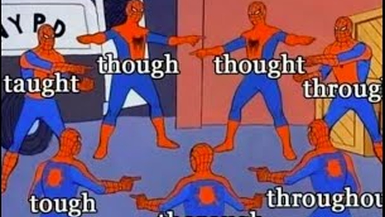 Through? Though? Thought? Itd - Szybka Lekcja Angielskiego - CDA