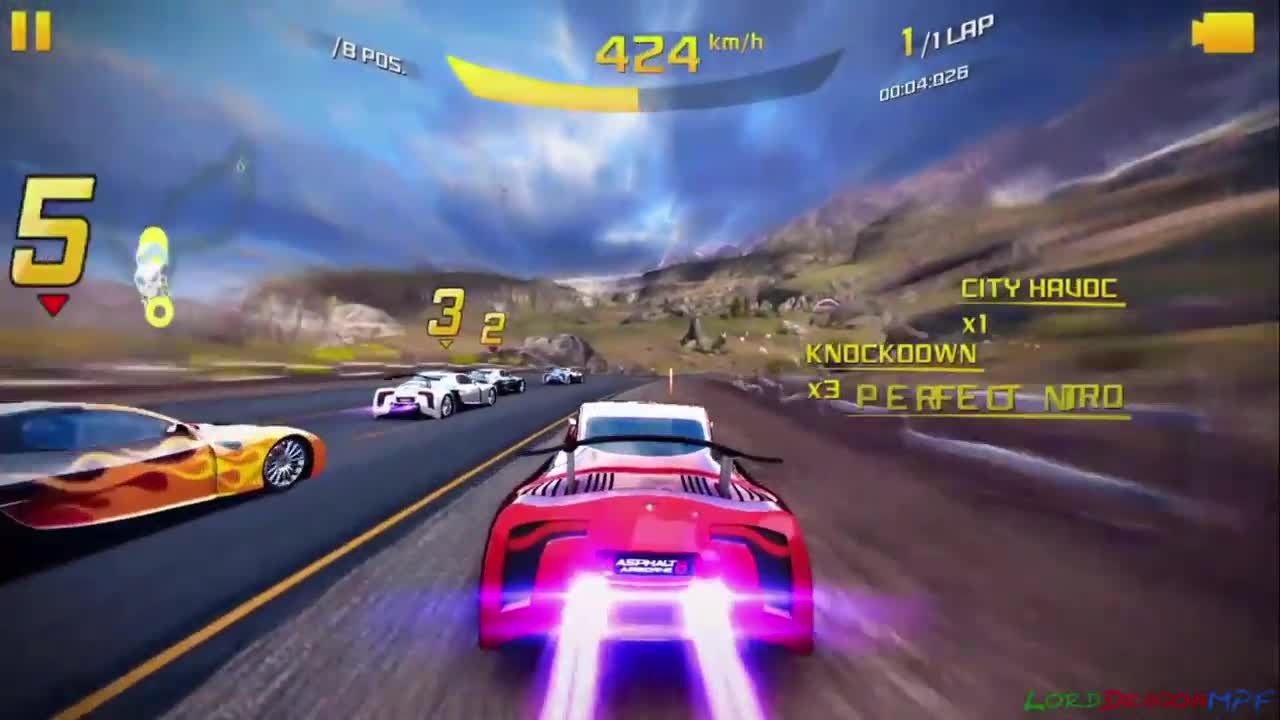 Asphalt 8 Airborne Gameplay Event 2018 - CDA