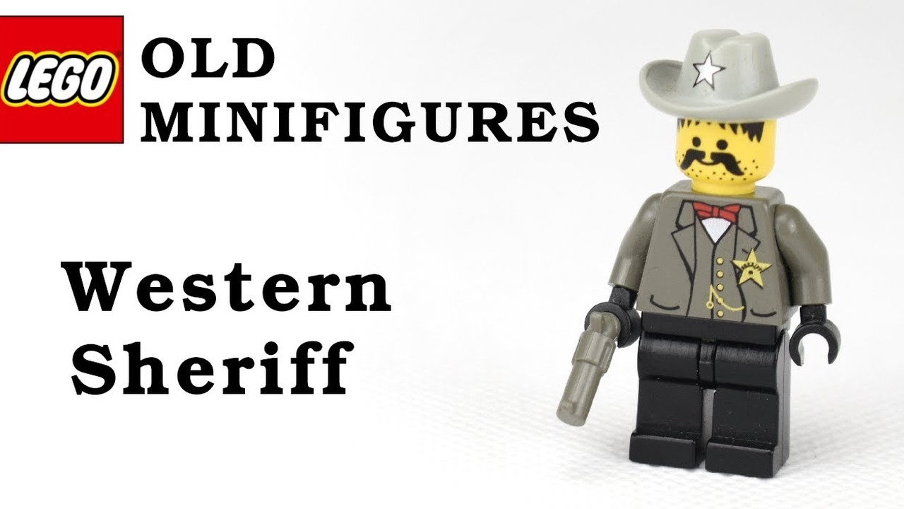 Lego OLD MINIFIGURES - Western Sheriff - CDA
